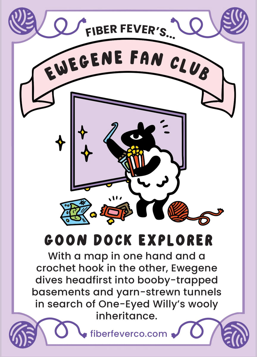 Ewegene Trading Card - Goon Dock Explorer – Fiber Fever